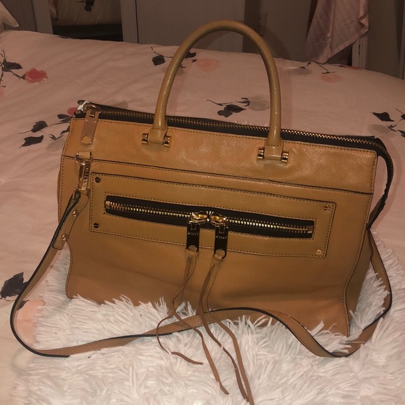 Milly | Bags | Milly Camel Satchel Handbag | Poshmark